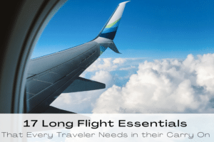 17 Long Flight Essentials That Every Traveler Needs in their Carry On ...